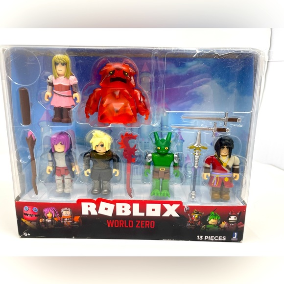 Jazwares | Toys | Roblox World Zero Figure Set No Virtual Codes | Poshmark